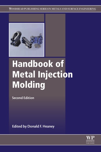 Handbook of Metal Injection Molding, Second Edition – Ebooks basic