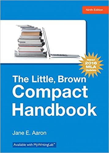 The Little, Brown, Compact Handbook, MLA Update Edition 9th edition ...