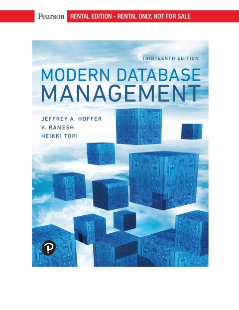 Modern Database Management 13th Edition – PDF ebook – Ebooks basic